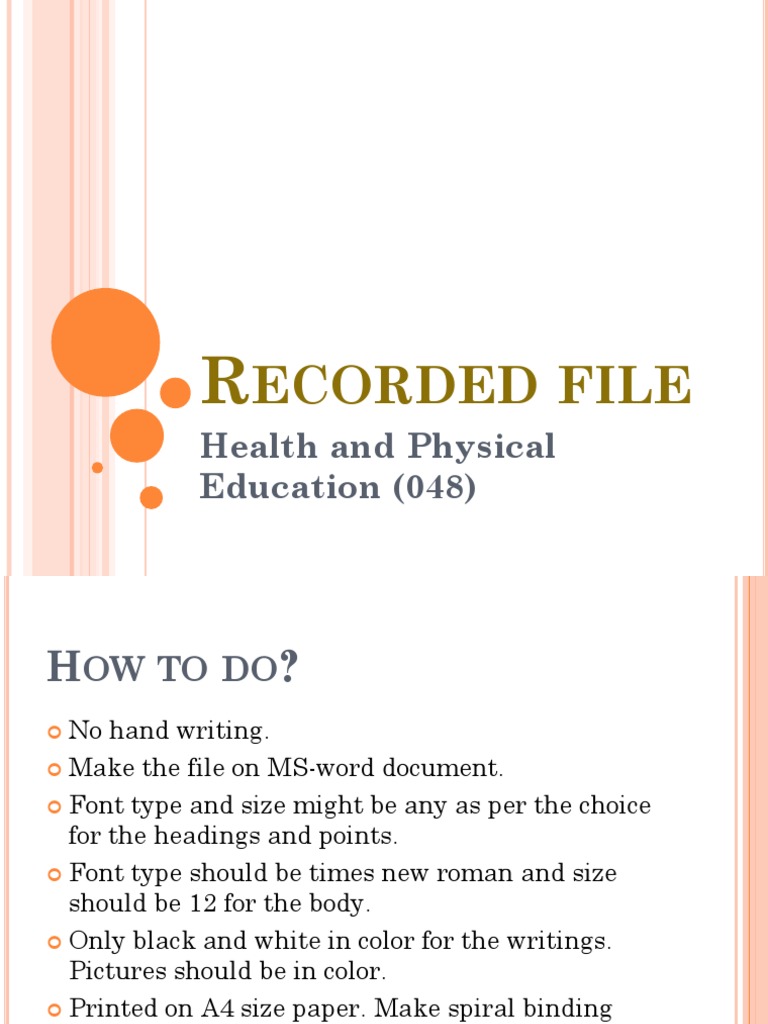 Record File Class Xi & Xii 2022 | PDF