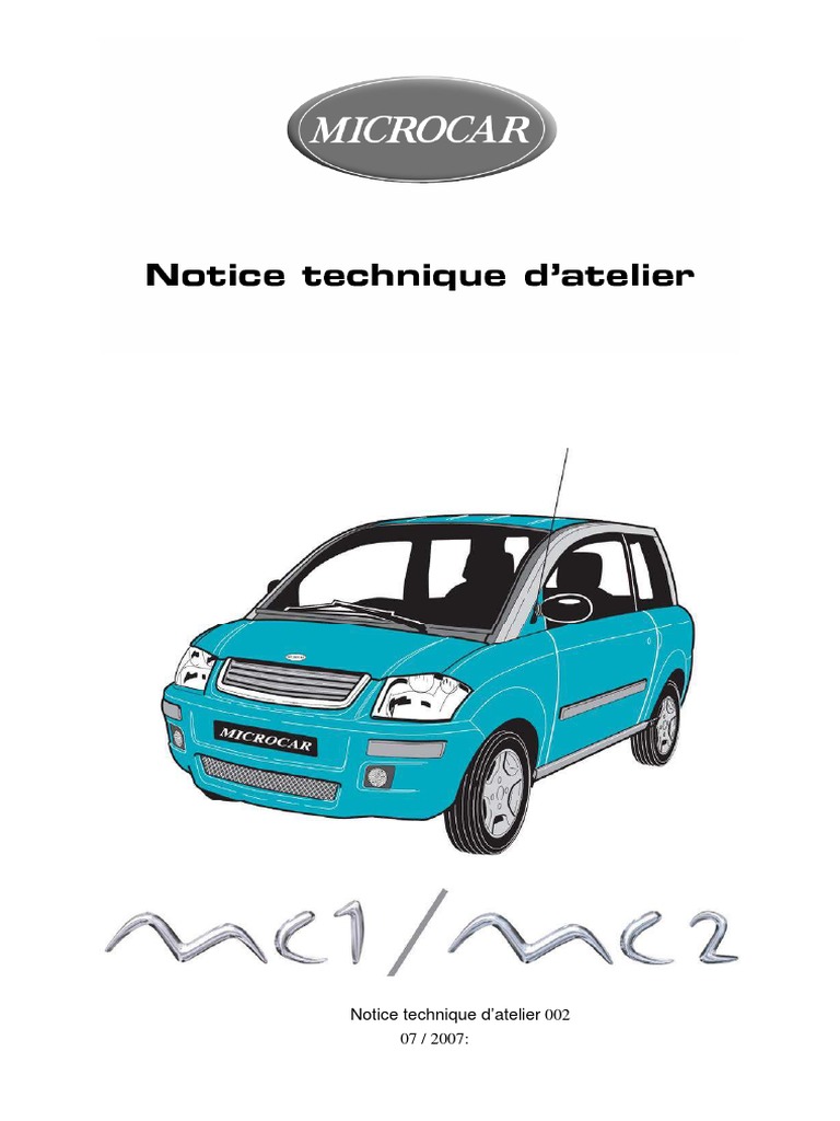 Microcar Mc2 Fiche Technique