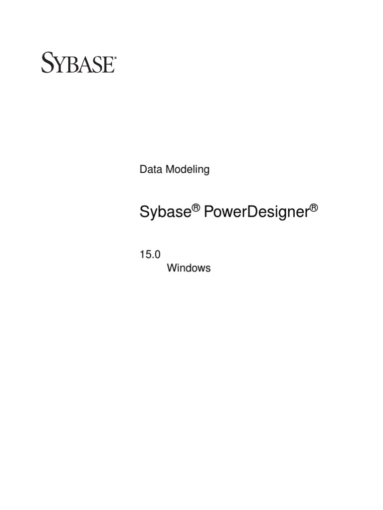 Power Designer Data Model | PDF | Data Warehouse | Databases