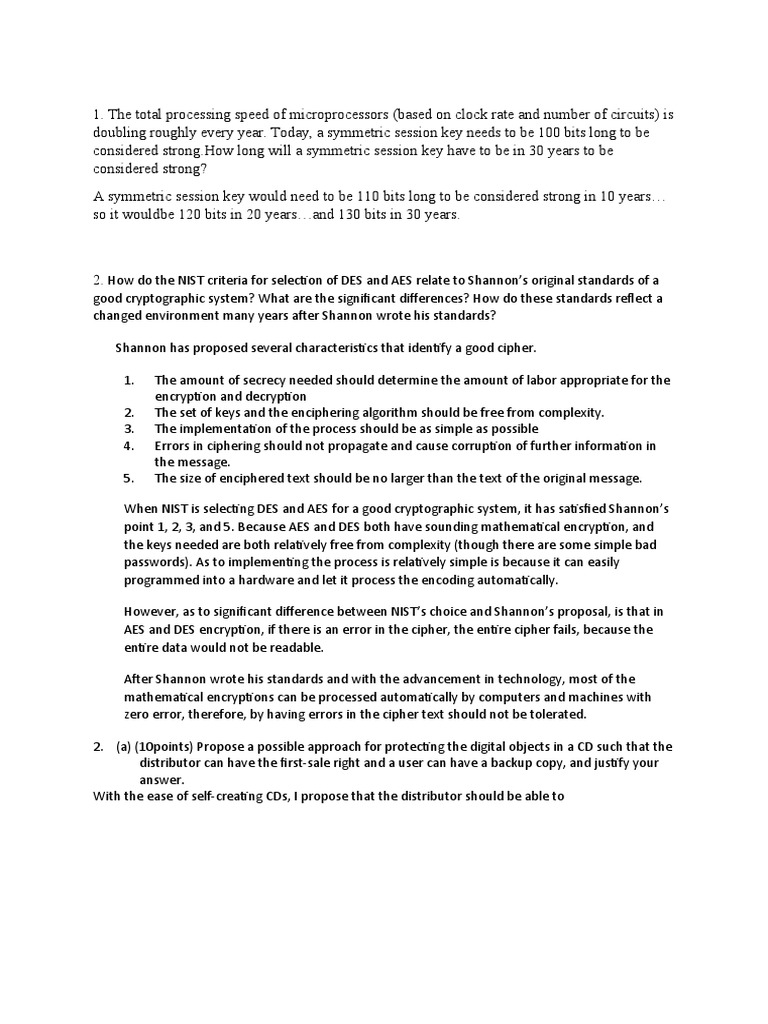 Part B | PDF | Encryption | Key (Cryptography)