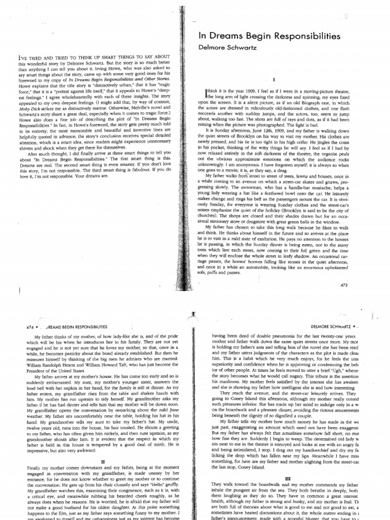 In Dreams Begin Responsibilities | PDF | Carousel