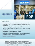 Analyzing Decathlon's Global Supply Chain | PDF | Supply Chain | Logistics