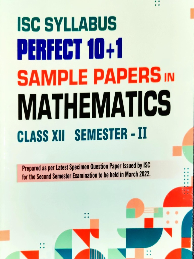 Maths Sample Paper Xii | PDF
