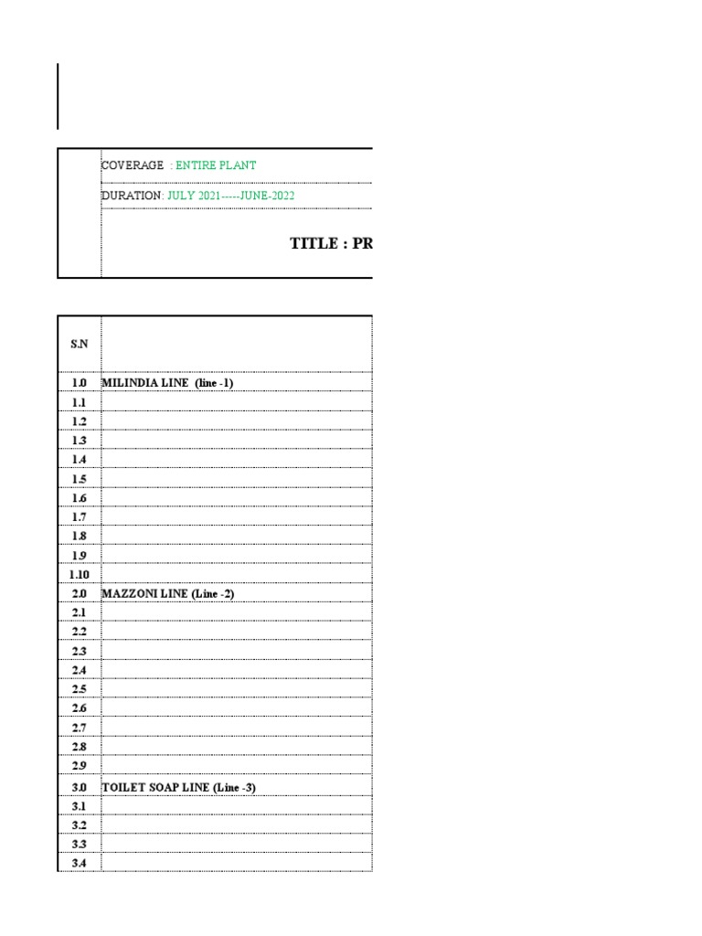 Master Schedule Final | PDF | Pump | Water Heating