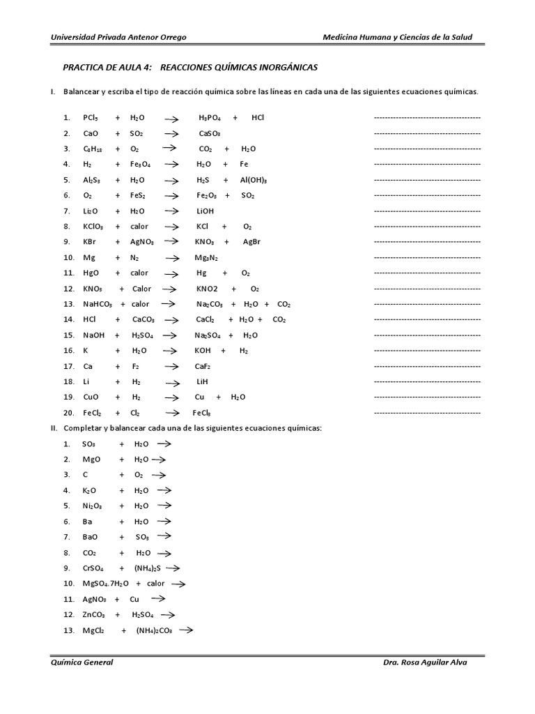 Práctica de Reacciones Químicas | PDF | Redox | Electroquímica