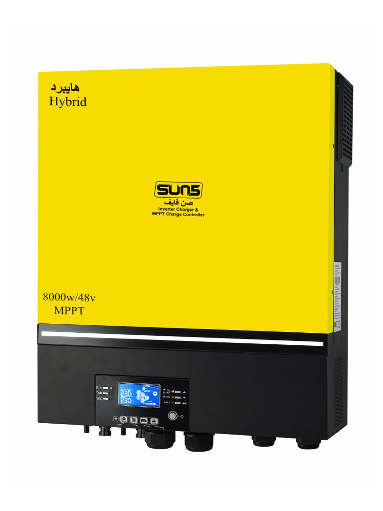 SUN5 8KW MPPT Hybrid 80A HV | PDF