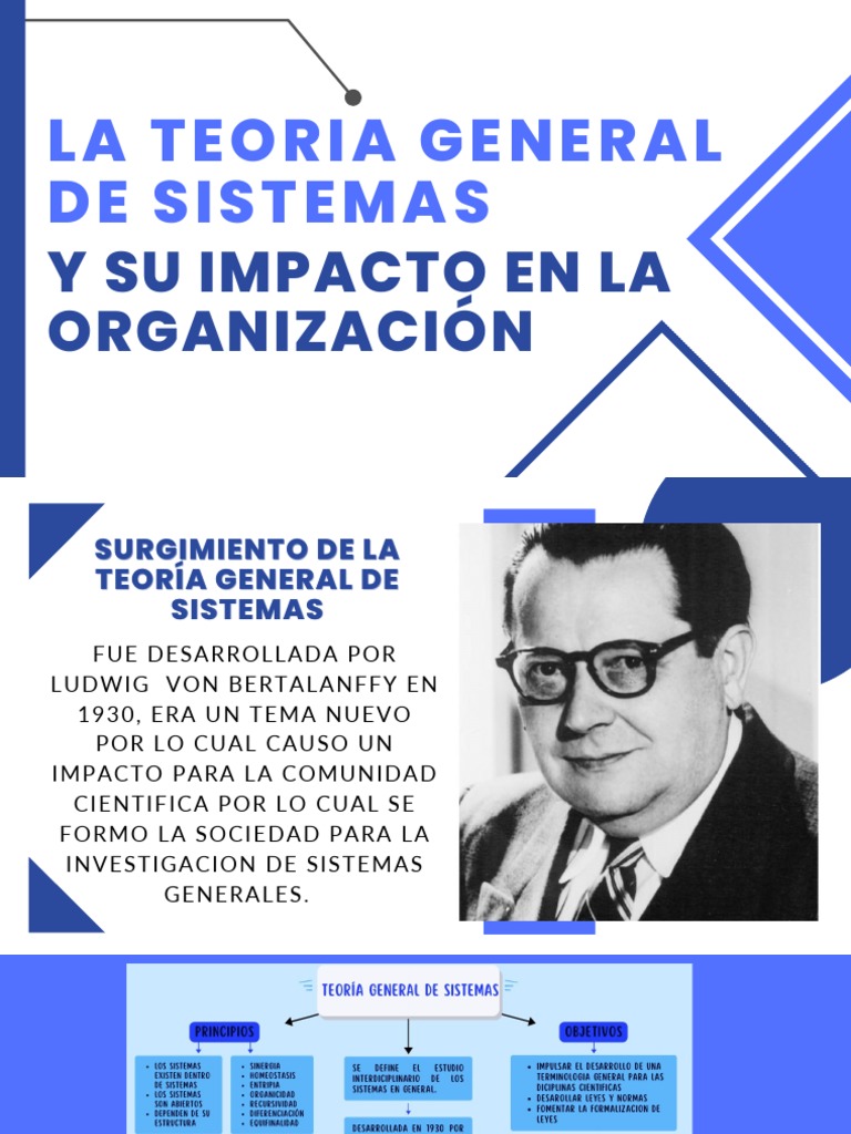 La Teoria General de Sistemas | PDF | Calidad (comercial)