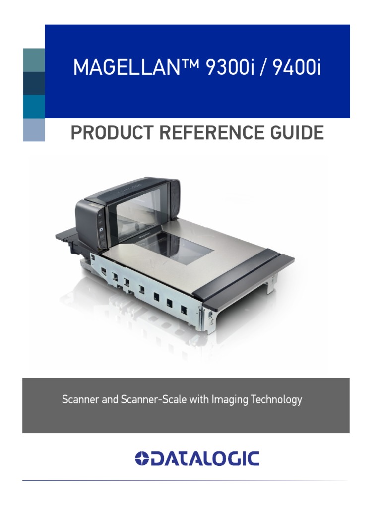 MAGELLAN™ 9300i / 9400i: Product Reference Guide | PDF | Barcode | Image Scanner