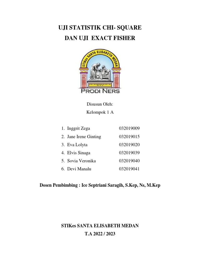 Uji Statistik Chi-Square Dan Exact Fisher | PDF