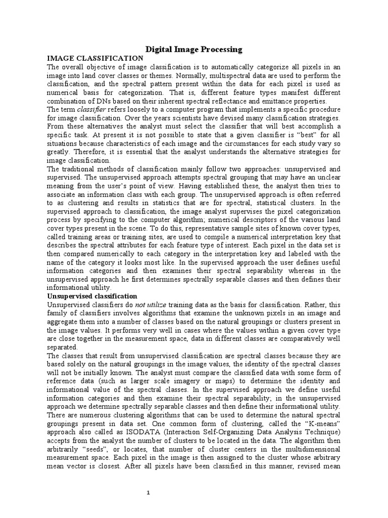 Dip Notes Image Classification Sa Descargar Gratis Pdf