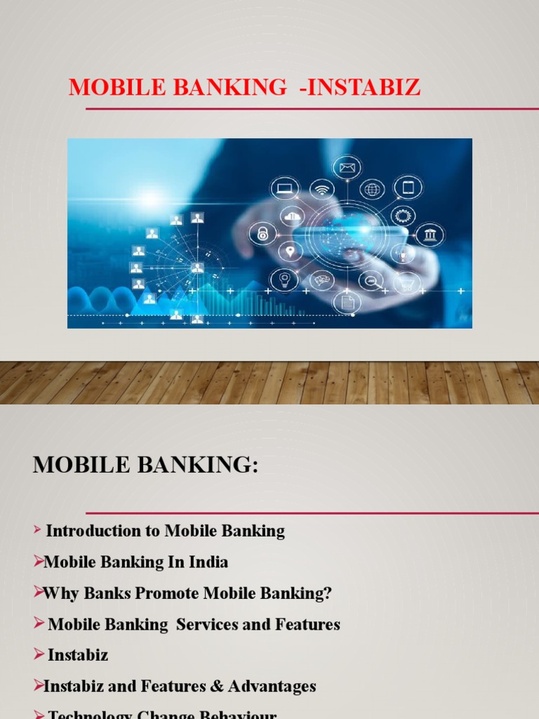 Mobile Banking - Instabiz-2 | PDF | Banks | Mobile Phones