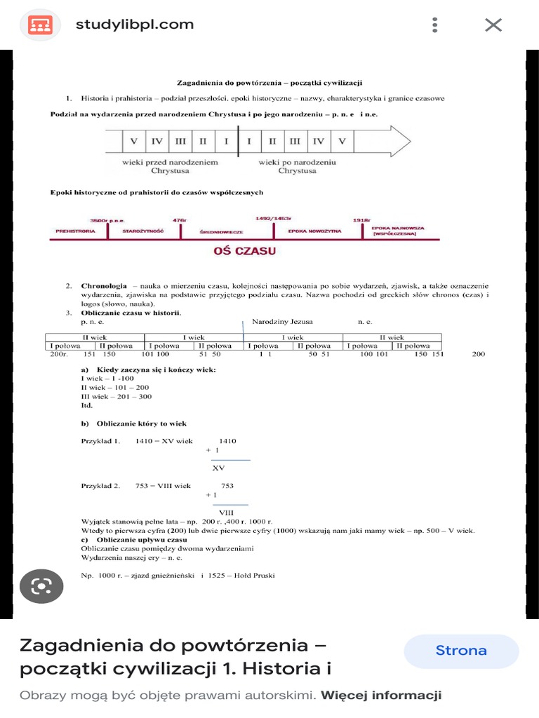 Karty Pracy Historia Klasa 5 Wczoraj I Dziś