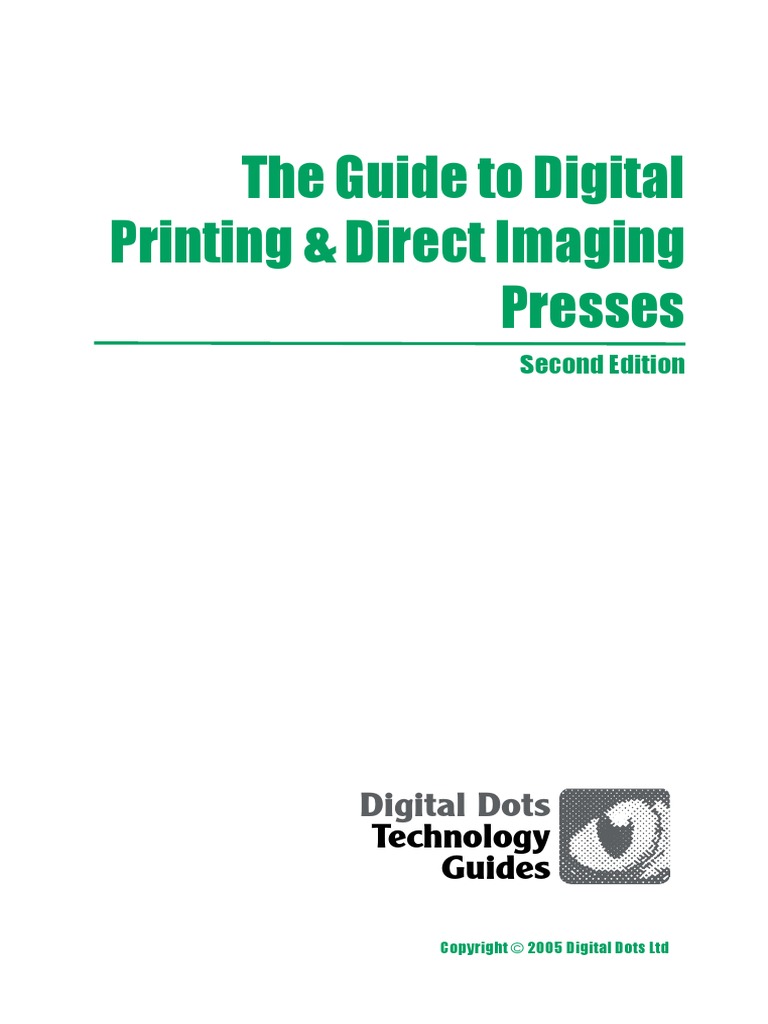 Guide To Digital Printing | PDF | Printer (Computing) | Printing