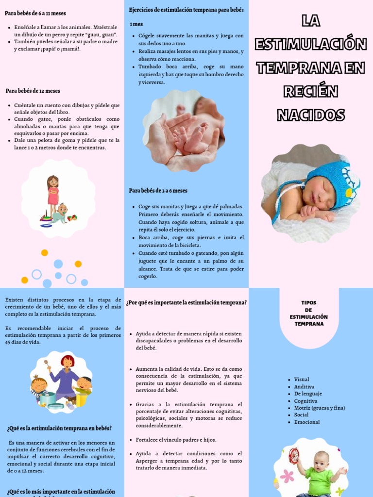 La Estimulación Temprana | Descargar gratis PDF | Las emociones | Psicología cognitiva