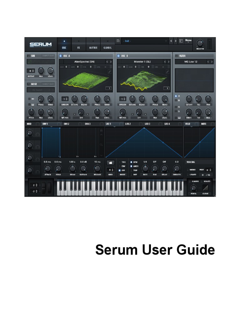 Serum Manual | PDF | Electronic Filter | Low Pass Filter