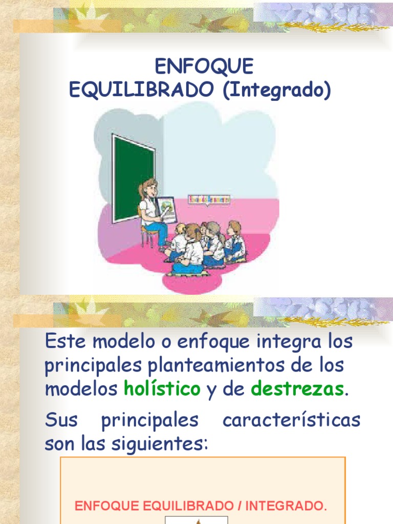 Enfoque Equilibrado | PDF | Escritura | Psicología cognitiva