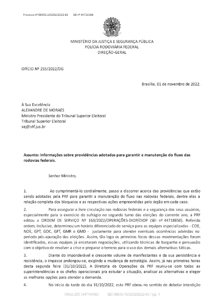 Ofício PRF | PDF Ofício PRF | PDF