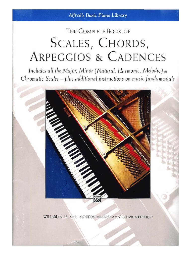 Alfred S Basic Piano Library The Complete Book of Scales Chords ...