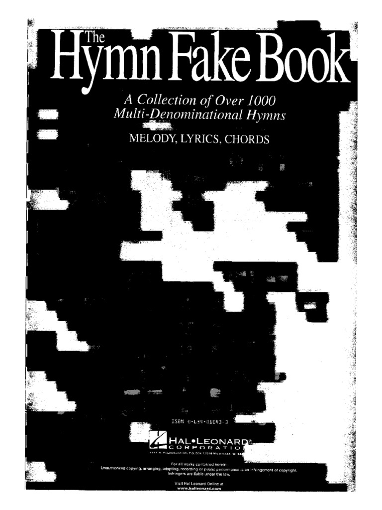The Hymn Fakebook | PDF