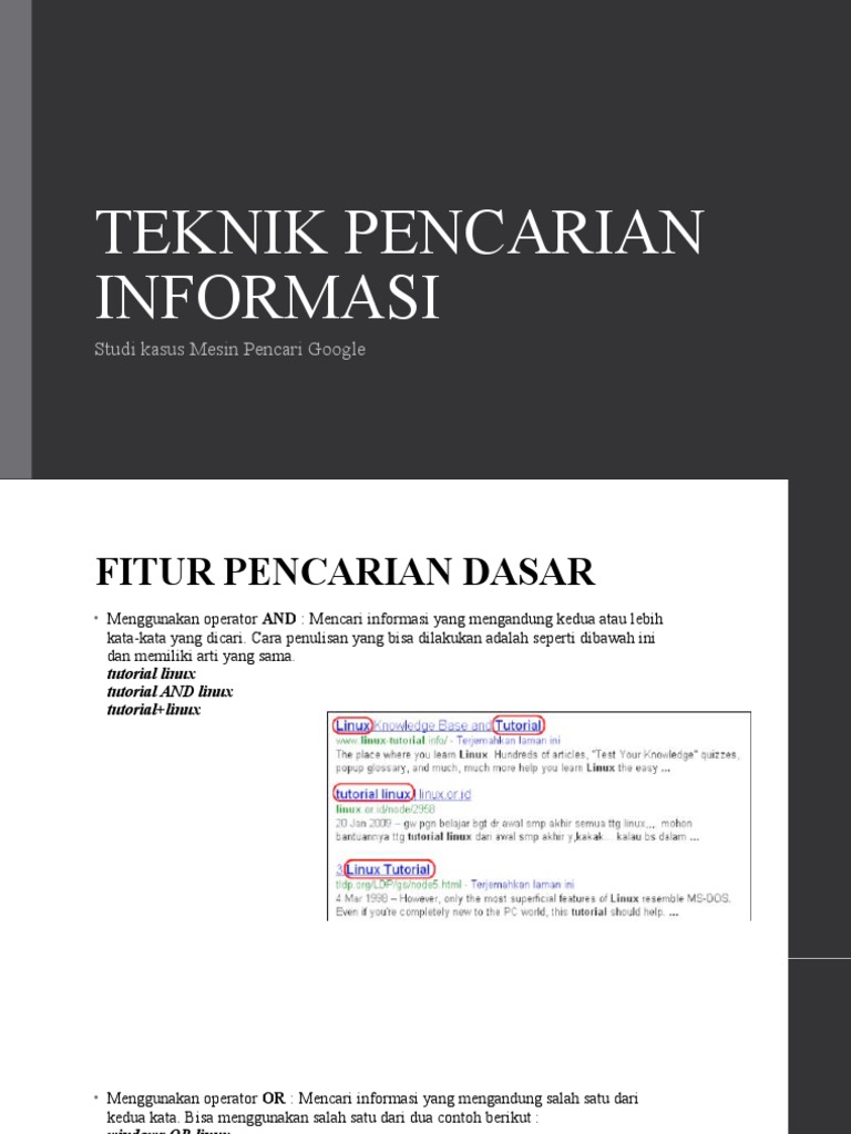 P4-Teknik Pencarian Informasi | PDF