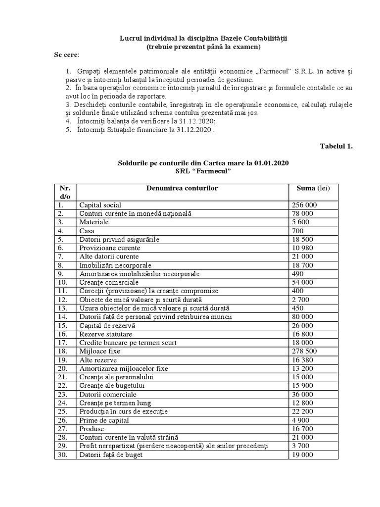 Lucru Individual 2022 | PDF