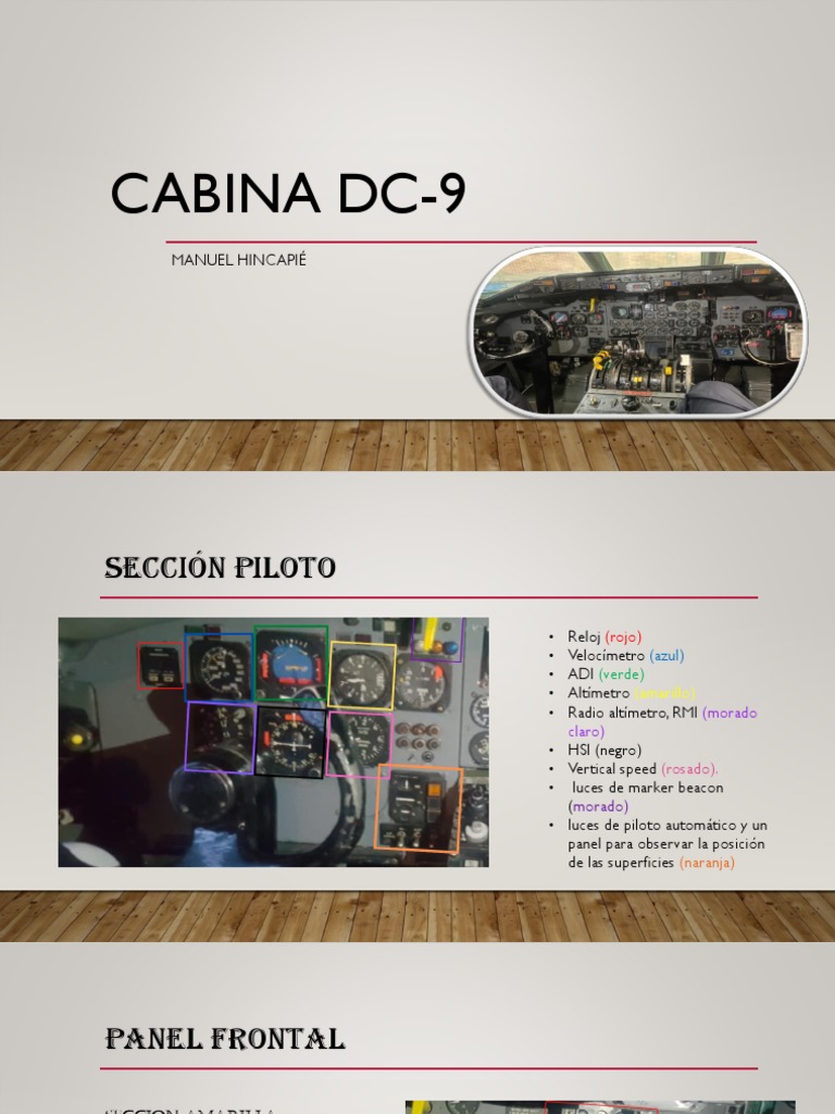 Cabina DC-9 | PDF | Transporte | Aeronave