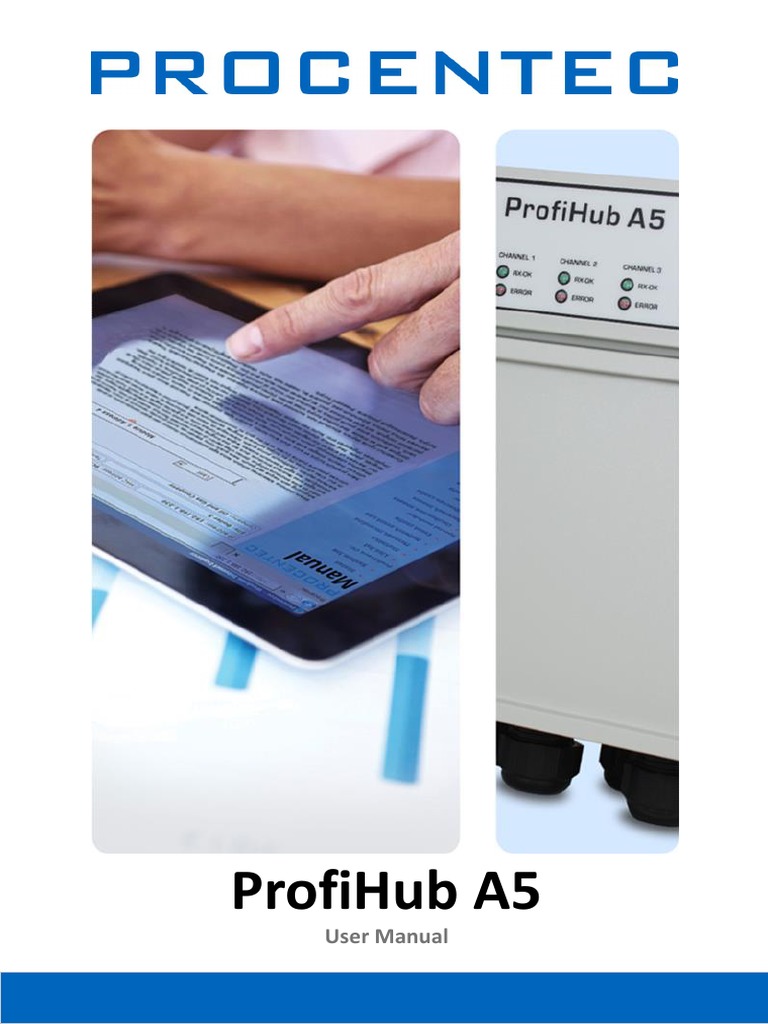 Profihub A5 Manual en v301 | PDF | Electrical Connector | Manufactured ...