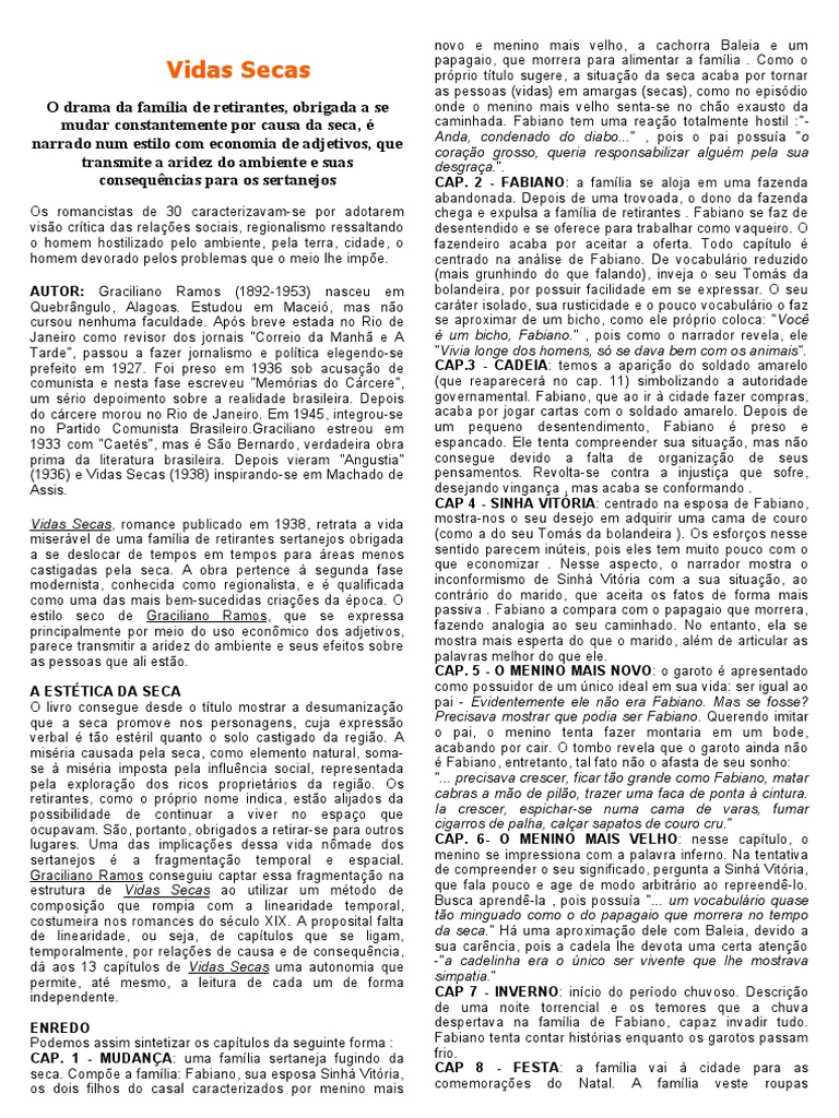 Vidas Secas | PDF