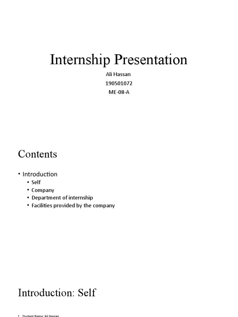 Internship Presentation MPCL | PDF | Oil Well | Pump