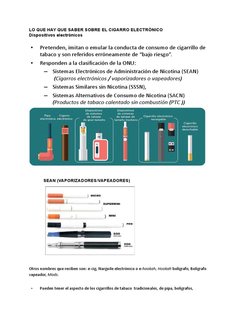 Cigarro Electronico | PDF | Cigarrillo electrónico | Cigarrillo