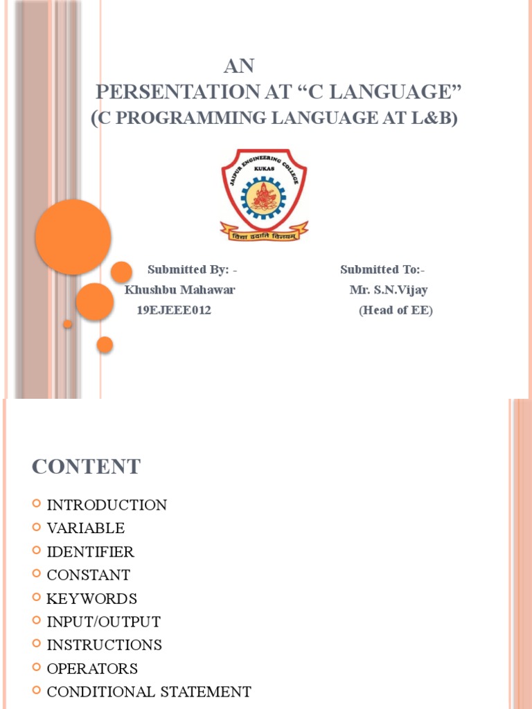 C Programming Language | PDF | Variable (Computer Science) | Computer ... C Programming Language | PDF | Variable (Computer Science) | Computer ...