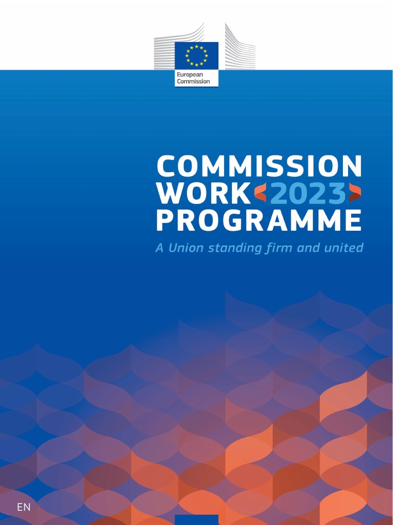Commission Work Programme 2023 1666174177 | PDF | European Union ...