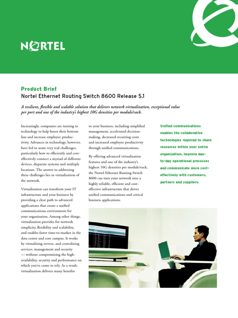 Nortel Ethernet Routing Switch 8600 Release 5.1 | PDF | I Pv6 ...