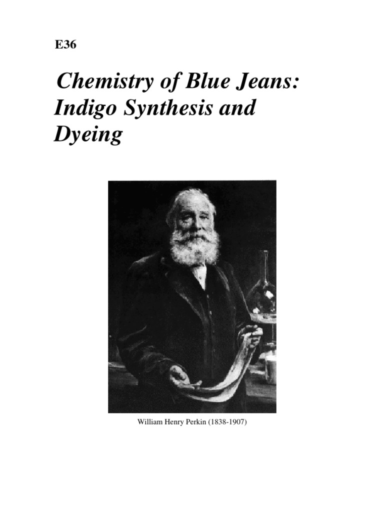 Indigo Synthesis and Dyeing Techniques | PDF | Dye | Solvent