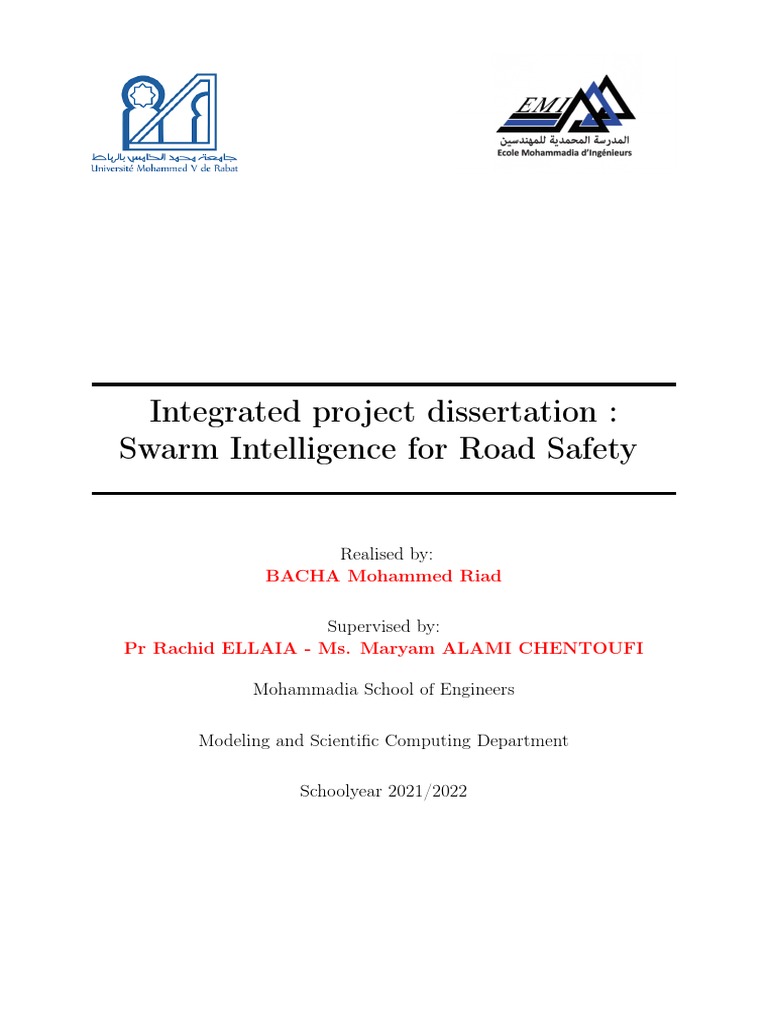 Rapport PFA - Swarm Intelligence For Road Safety | PDF | Mathematical Optimization | Artificial ...