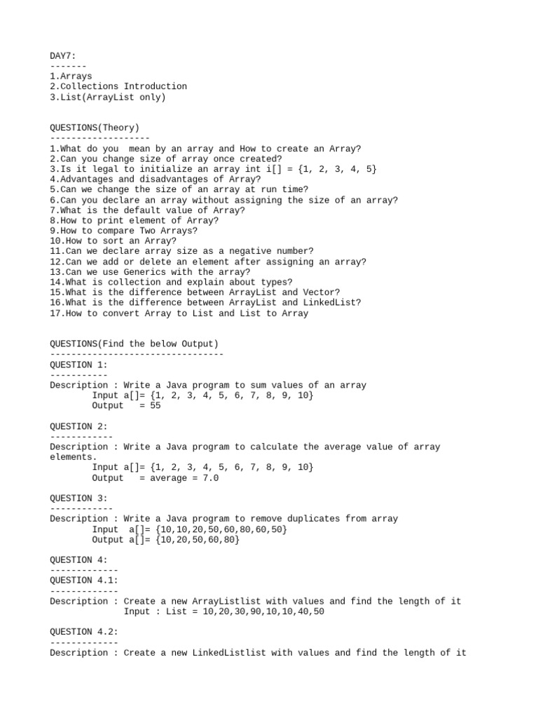 Array | Download Free PDF | Array Data Structure | Computing