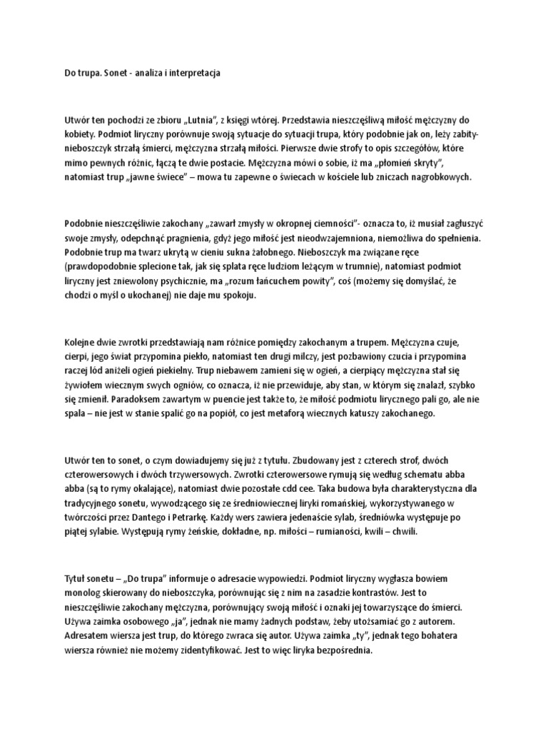 Do Trupa | PDF