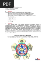 MODULE 1-Unit 1 - Math 301 Teaching Math in Primary Grades | PDF ...