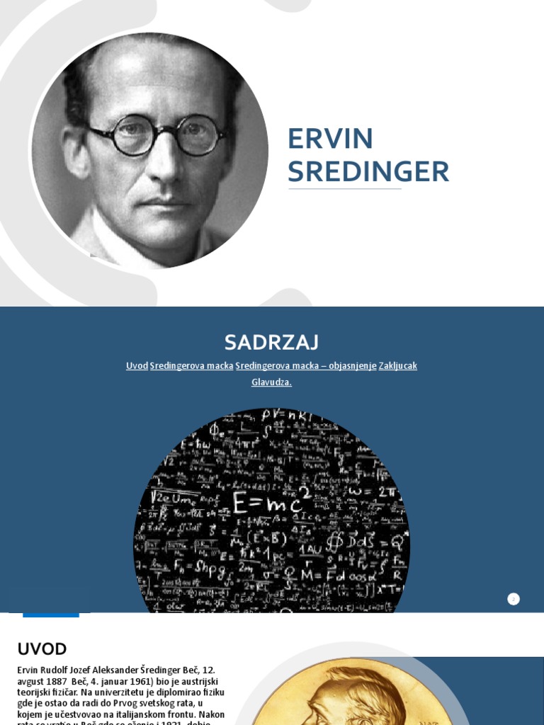 ERvin Srodinnger | PDF