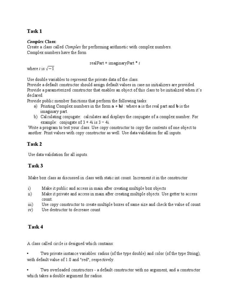 Practice 2 | PDF | Programming | Constructor (Object Oriented Programming) Practice 2 | PDF | Programming | Constructor (Object Oriented Programming)