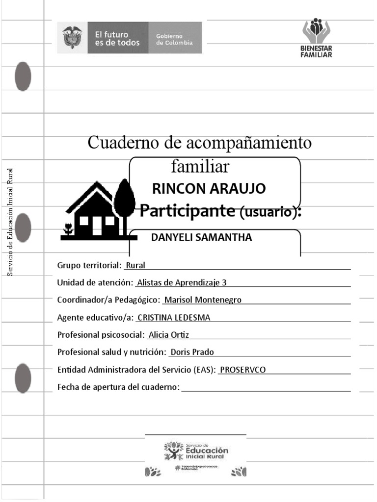 Encuentros en el hogar con Danyeli | PDF | Educación de la primera infancia
