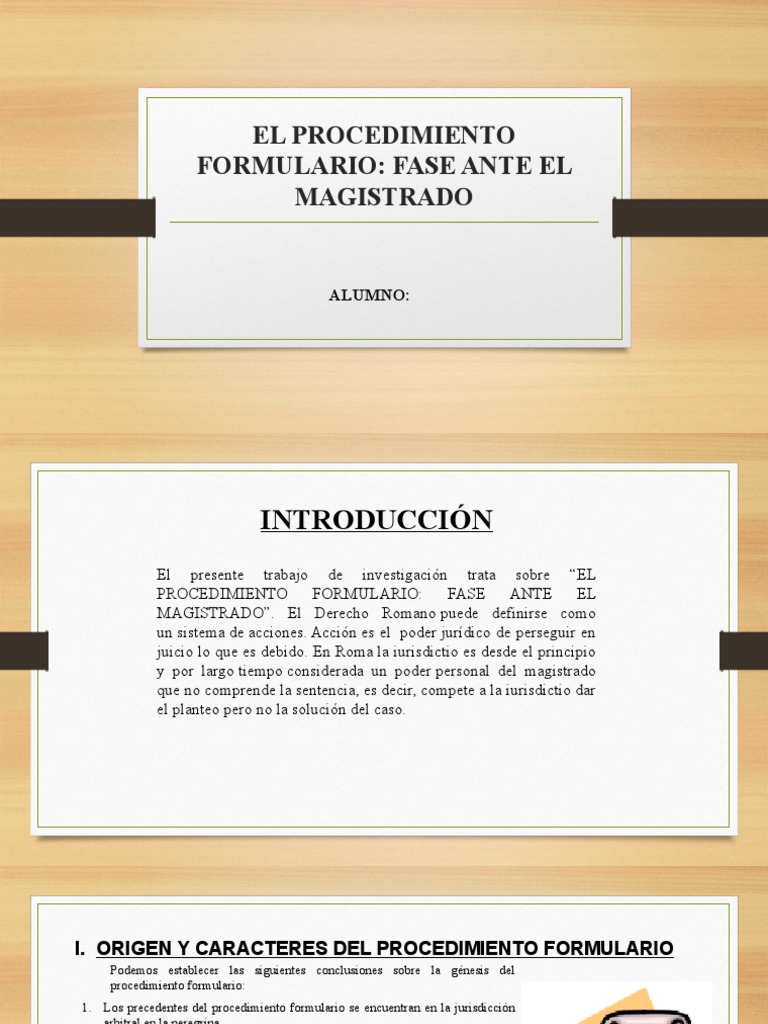 Procedimiento Formulatorio | PDF | Demanda judicial | Ley procesal