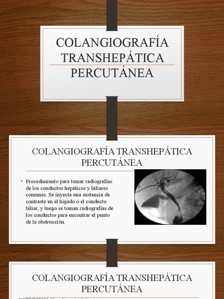 Colangiografia Exposicion | PDF