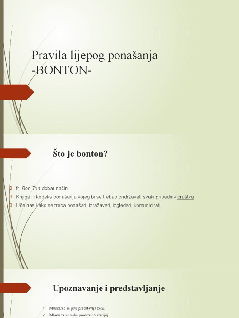 Bonton | PDF
