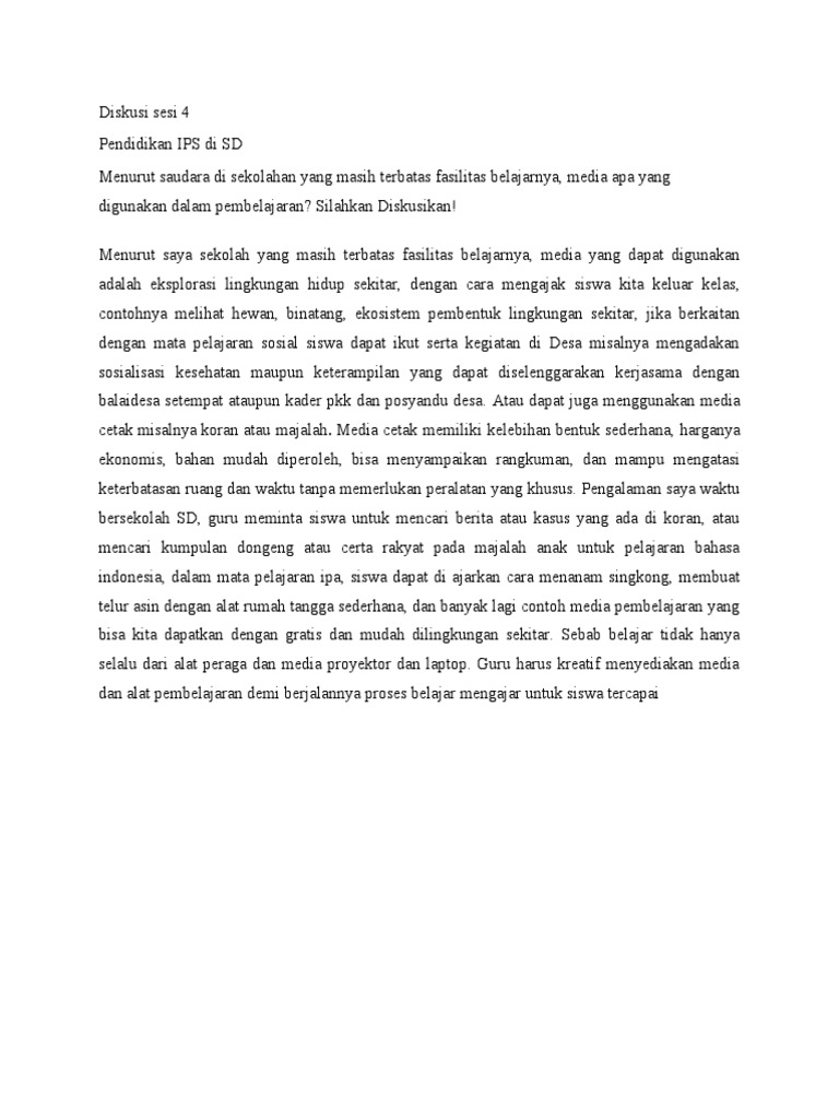 Diskusi Sesi 5 | PDF