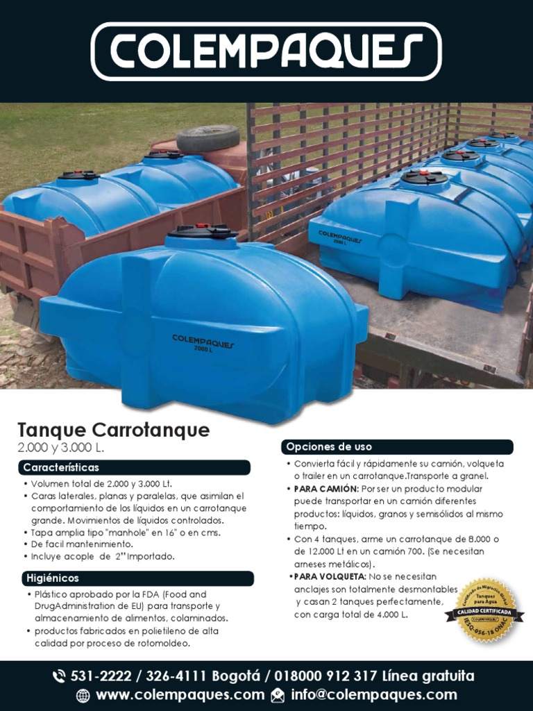 2.catalogo Tanque Carrotanque 2000 Y 3000 | PDF