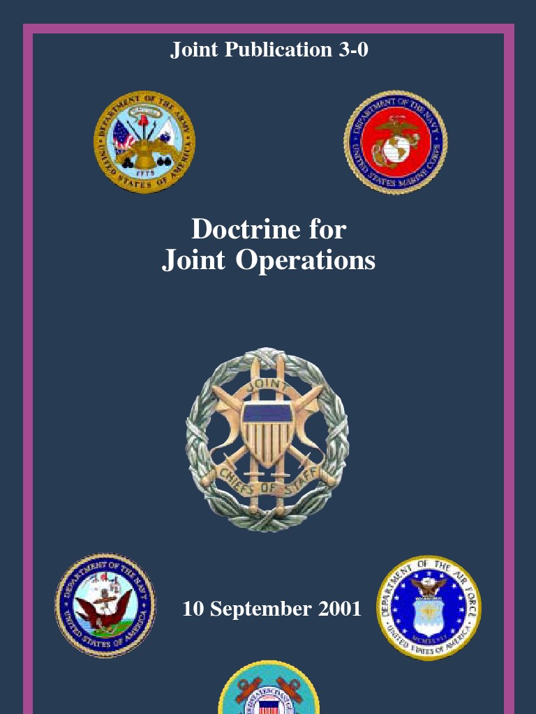 Doctrine For Joint Operations | PDF | Military | National Security