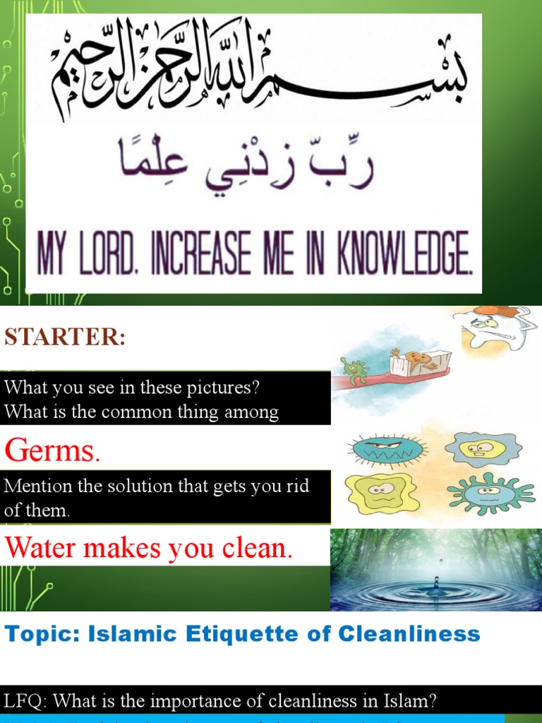 GR 1 Asma Islamic Etiquette of Cleanliness New Book | PDF | Abrahamic ...