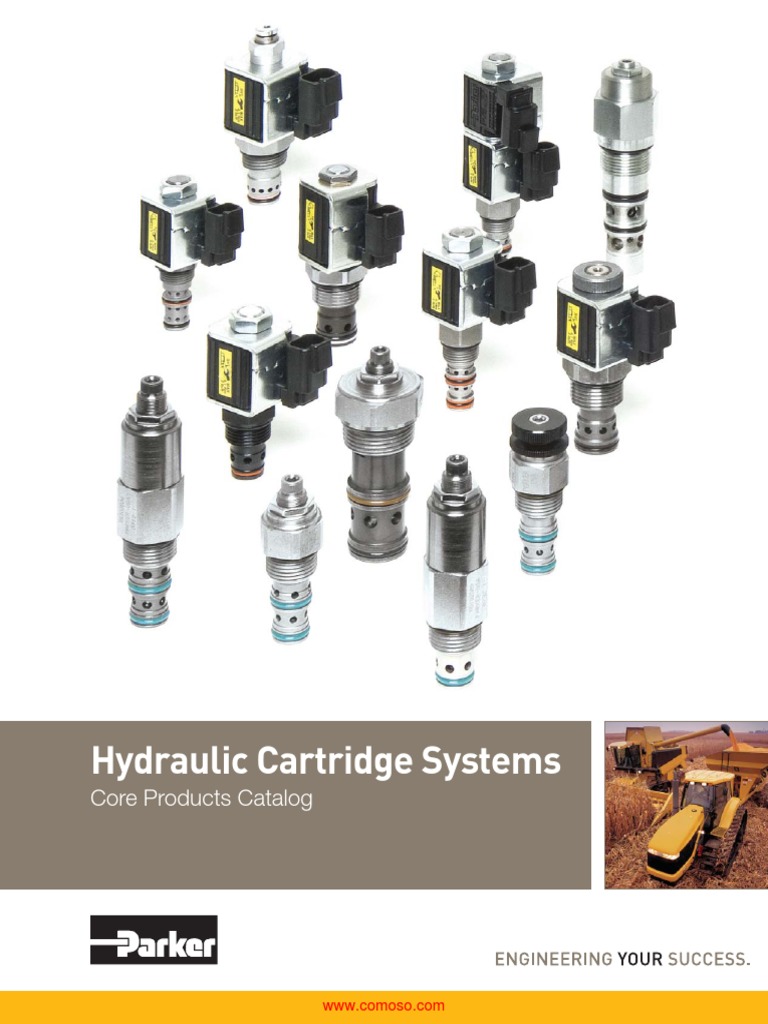Cartuchos Parker Comoso Cat Hy15 3502cpc | PDF | Valve | Mechanical ...