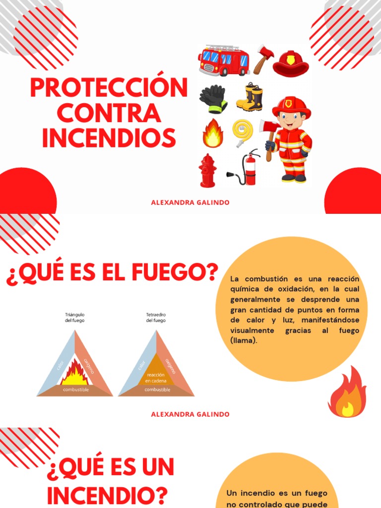 Protección Contra Incendios | PDF | Combustión | Incendios